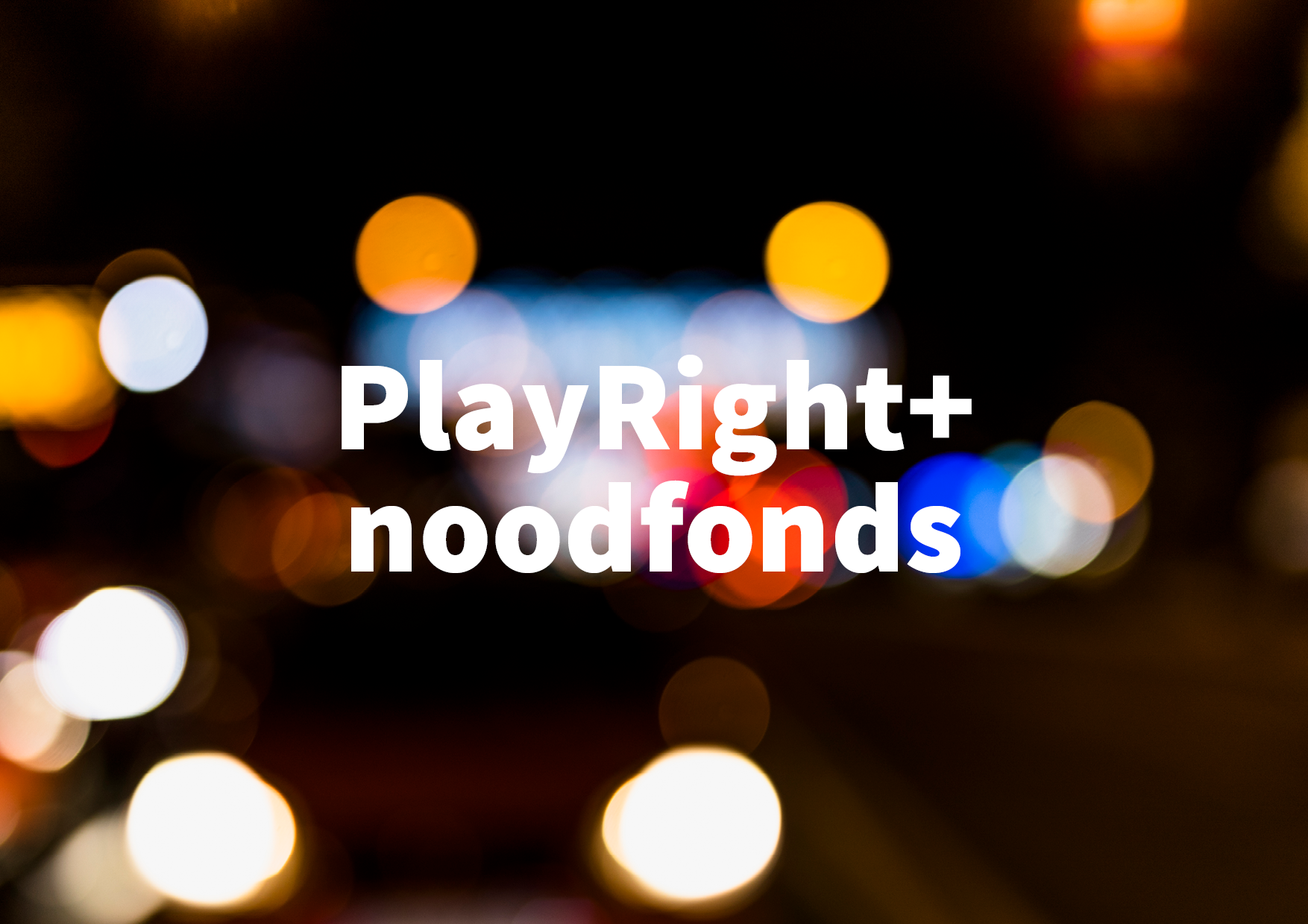 PlayRight - Voor artiesten, door artiesten
